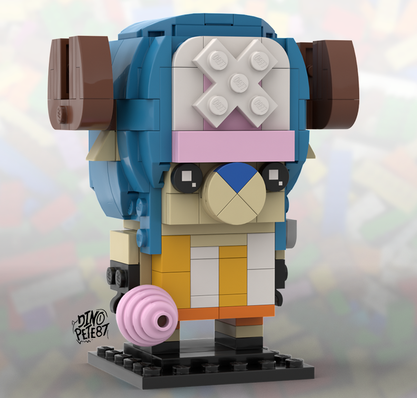 LEGO MOC Brickheadz - Tony Tony Chopper by DinoPete87 | Rebrickable ...