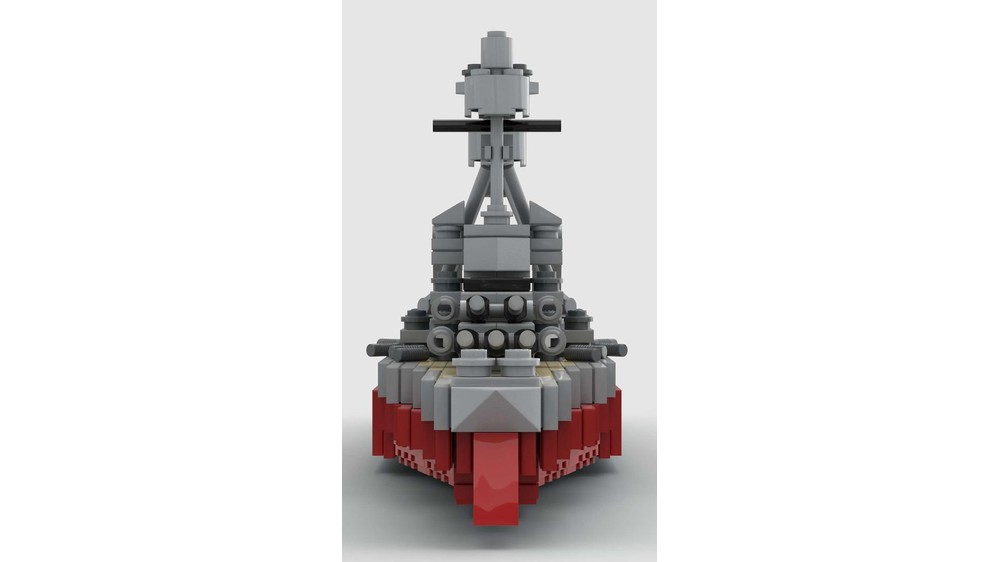 Lego Moc Uss Nevada By Rmc1138 Rebrickable Build With Lego