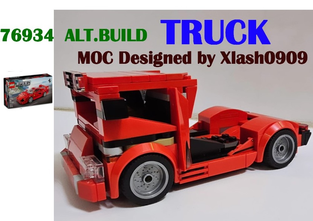 LEGO MOC 76934 TRUCK by xlash0909 | Rebrickable - Build with LEGO