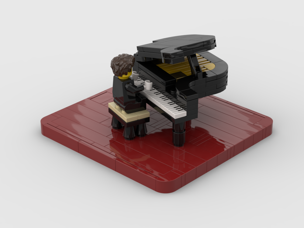 LEGO MOC Piano Player by gabizon | Rebrickable - Build with LEGO