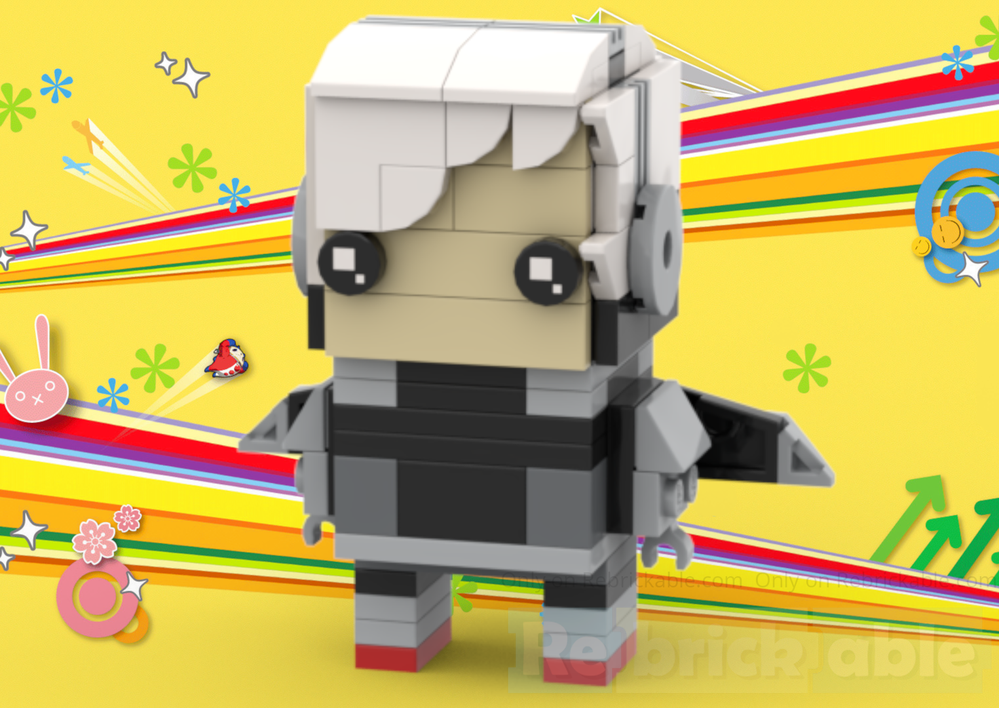 LEGO MOC Unit 024 BrickHead - Persona 4 Arena by GoldengamerLego ...
