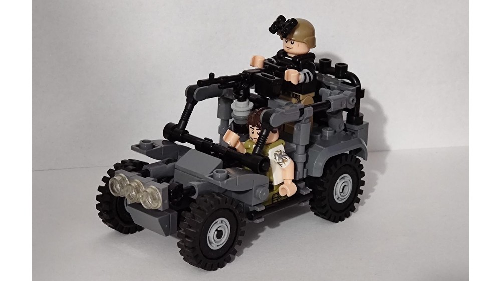 Lego Moc Light Strike Vehicle By Crysh Rebrickable Build With Lego
