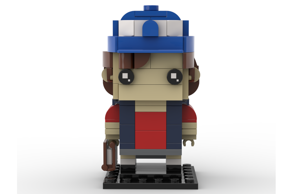 LEGO MOC Dipper Pines by CipherInTheSnow | Rebrickable - Build with LEGO