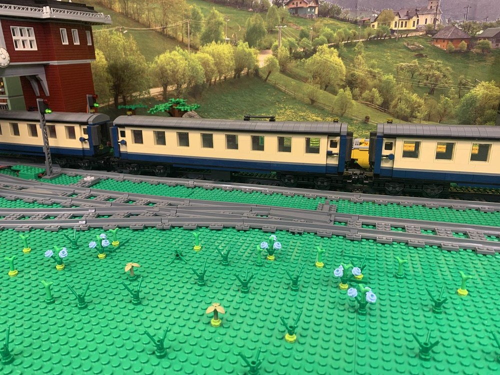 LEGO MOC Rhaetian Railway Alpine Classic Pullman Express RhB AS by ...