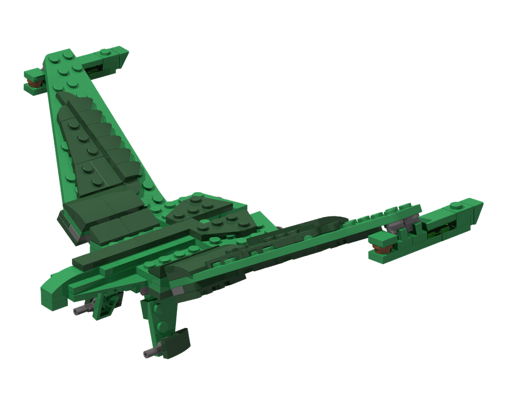LEGO MOC Romulan Winged Defender Bird of Prey by LegendAJ | Rebrickable ...