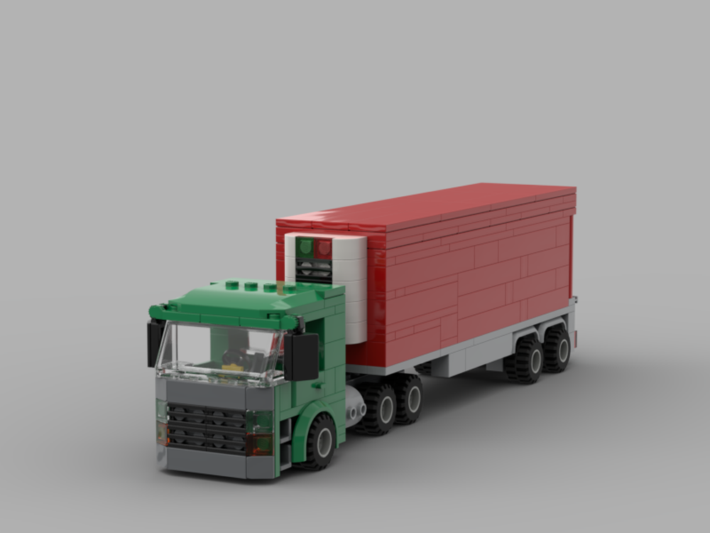 LEGO MOC MOC Semi-Truck by leeggoo_Creator | Rebrickable - Build with LEGO LEGO MOC MOC Semi-Truck by leeggoo_Creator | Rebrickable - Build with LEGO