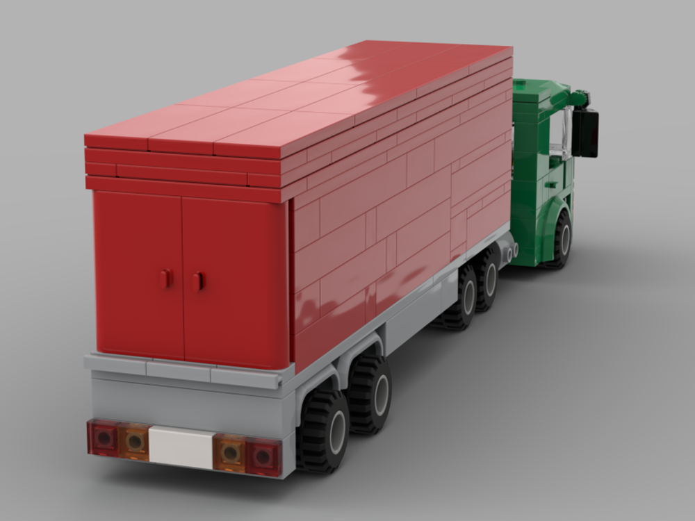 LEGO MOC MOC Semi-Truck by leeggoo_Creator | Rebrickable - Build with LEGO LEGO MOC MOC Semi-Truck by leeggoo_Creator | Rebrickable - Build with LEGO
