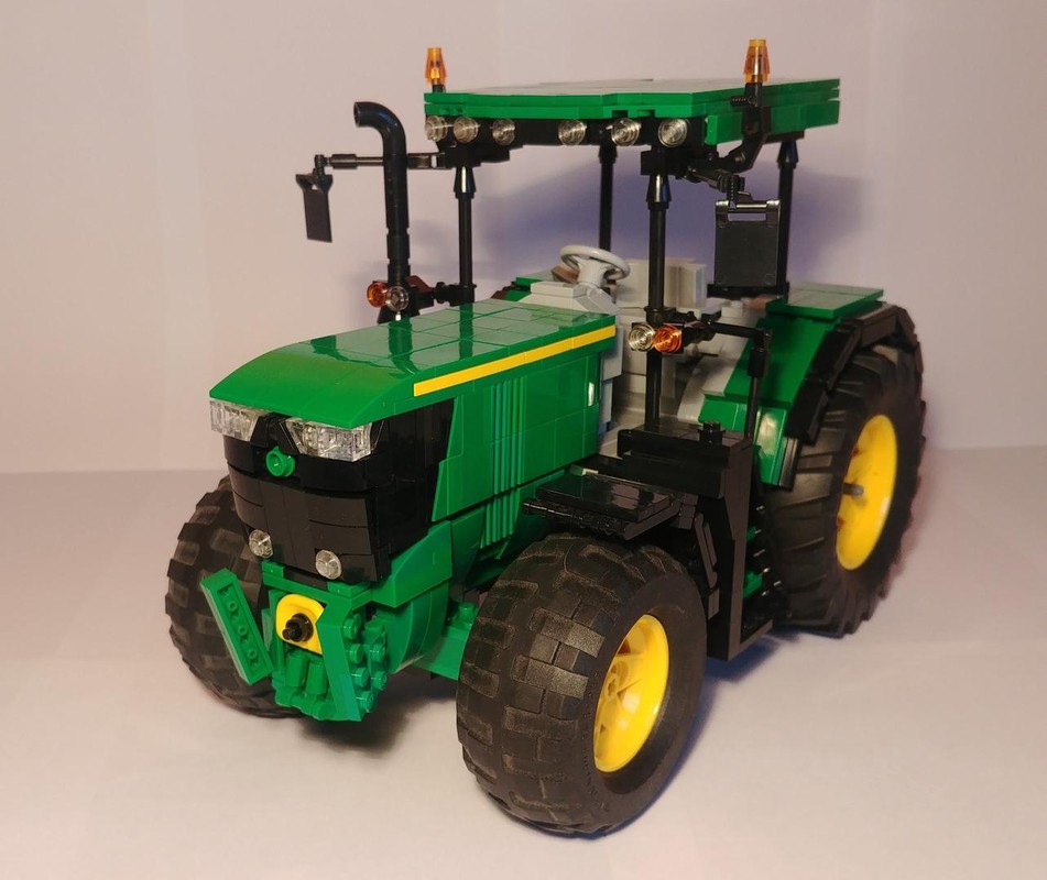 LEGO MOC John Deere Tractor by Sir_Tobster | Rebrickable - Build with LEGO