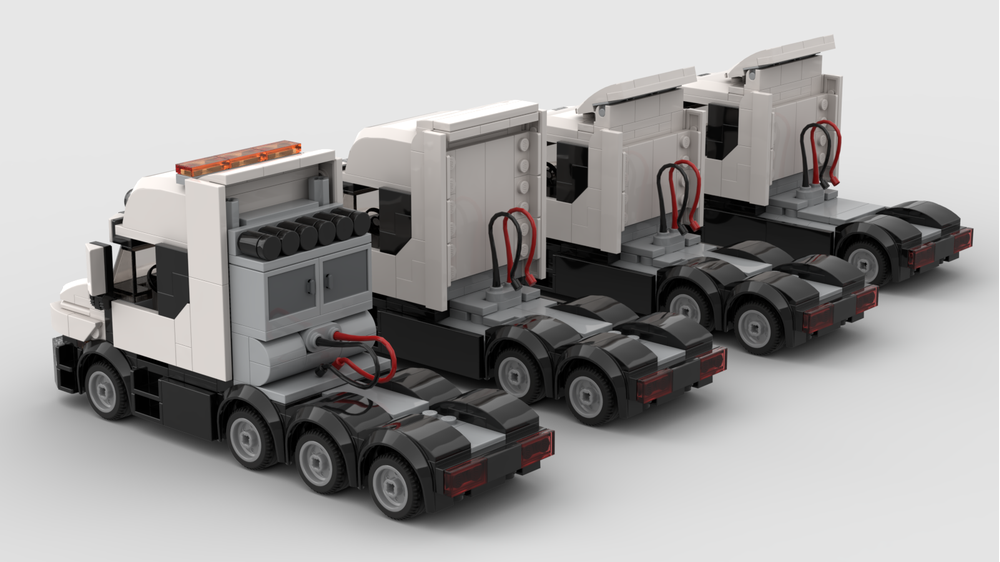 Lego Moc Scania T Series Tractor Pack By Phigeon Rebrickable Build
