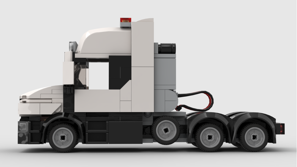 Lego Moc 8x4 Scania T Series Tractor With Liftable Axle By Phigeon