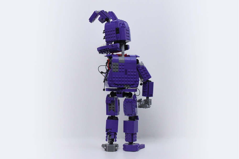 Lego Moc Withered Bonnie By Maxno Rebrickable Build With Lego