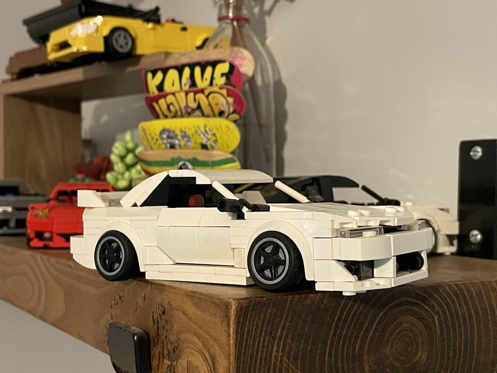 LEGO MOC Lego Nissan S14 inspired car by Poly.mocs | Rebrickable ...