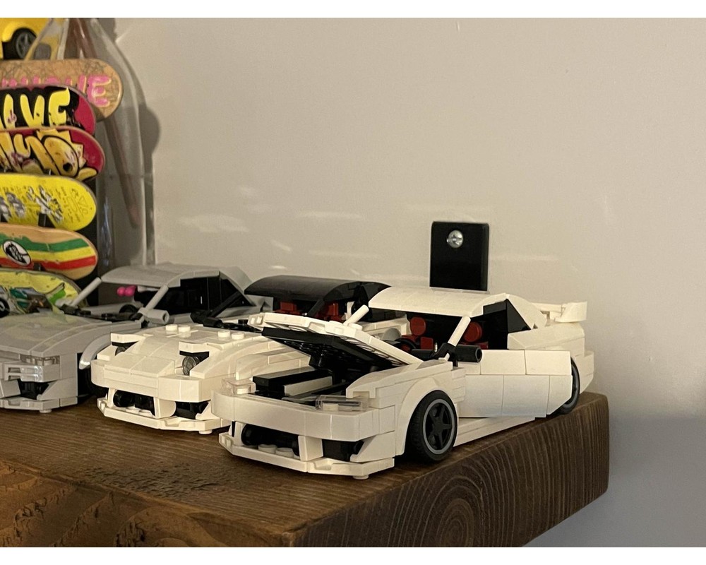LEGO MOC Lego Nissan S14 inspired car by Poly.mocs | Rebrickable ...