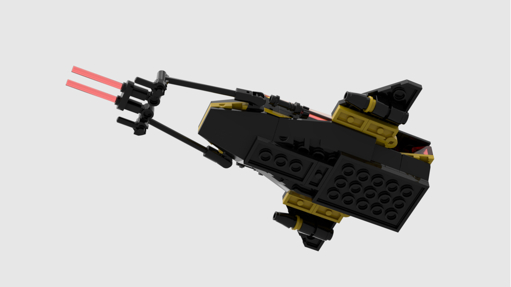 Lego Moc Cruiser Blacktron Version 2 By Mathtuono Rebrickable Build