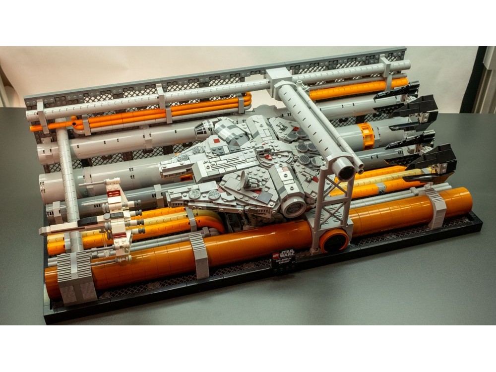 LEGO MOC Episode VI - Death Star maze run by technic_Franz ...