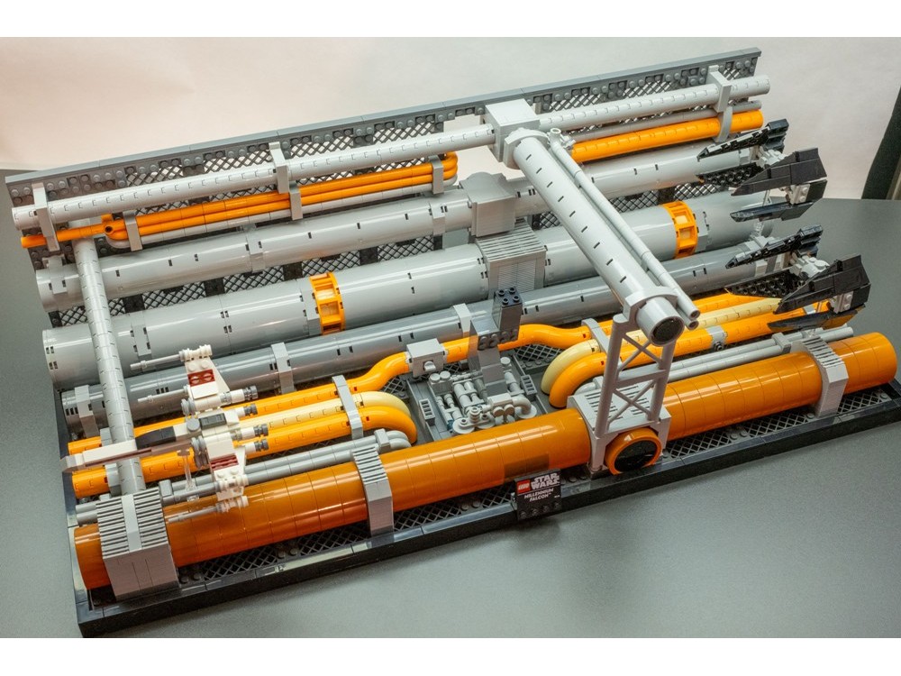 LEGO MOC Episode VI - Death Star maze run by technic_Franz ...