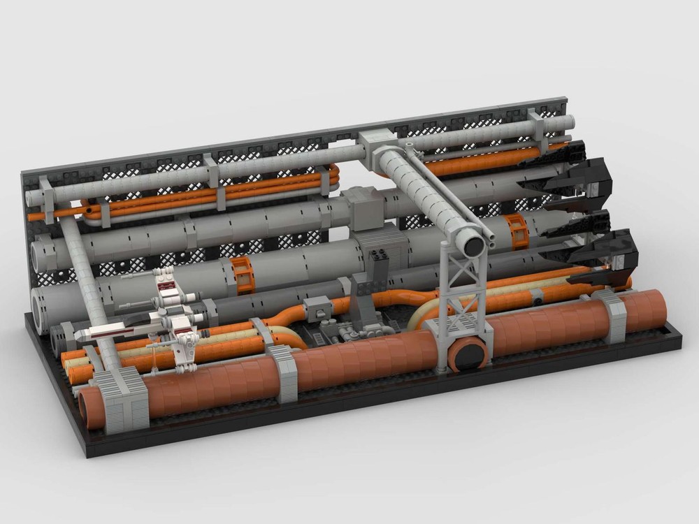 LEGO MOC Episode VI - Death Star maze run by technic_Franz ...