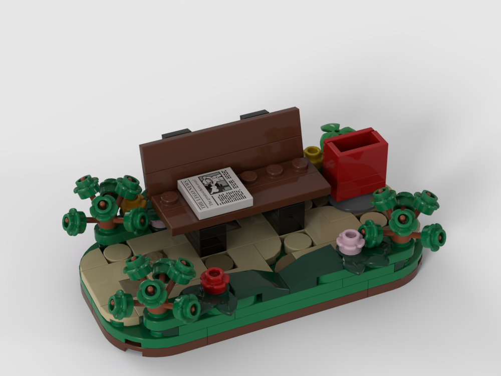 LEGO MOC Park Scene by Chakotay | Rebrickable - Build with LEGO