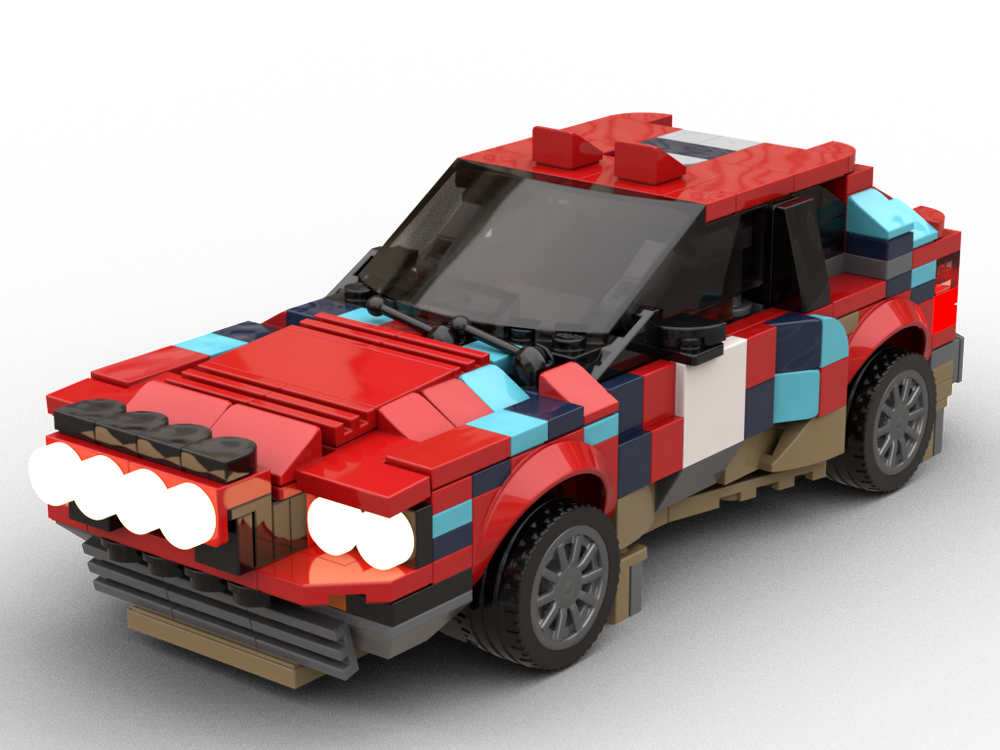 LEGO MOC-192840 Lancia Delta'89-Rally di SANREMO [Gravel spec] (LiTE ...
