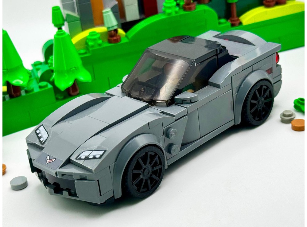 LEGO MOC Bowtie Corvette C6 by IBrickedItUp | Rebrickable - Build with LEGO