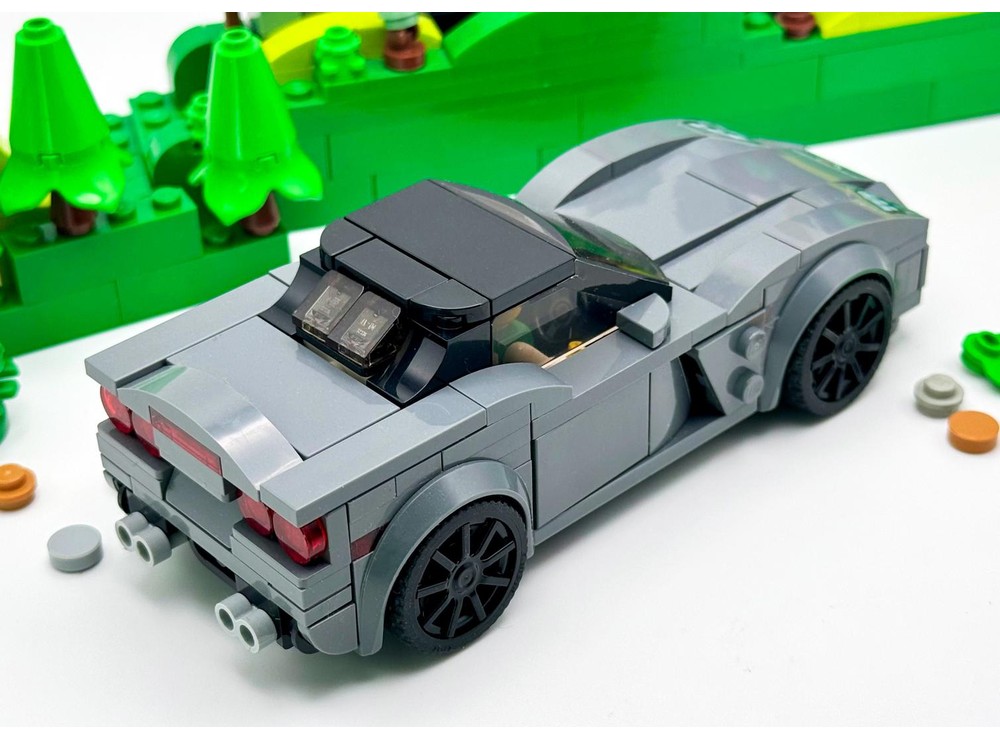 LEGO MOC Bowtie Corvette C6 by IBrickedItUp | Rebrickable - Build with LEGO