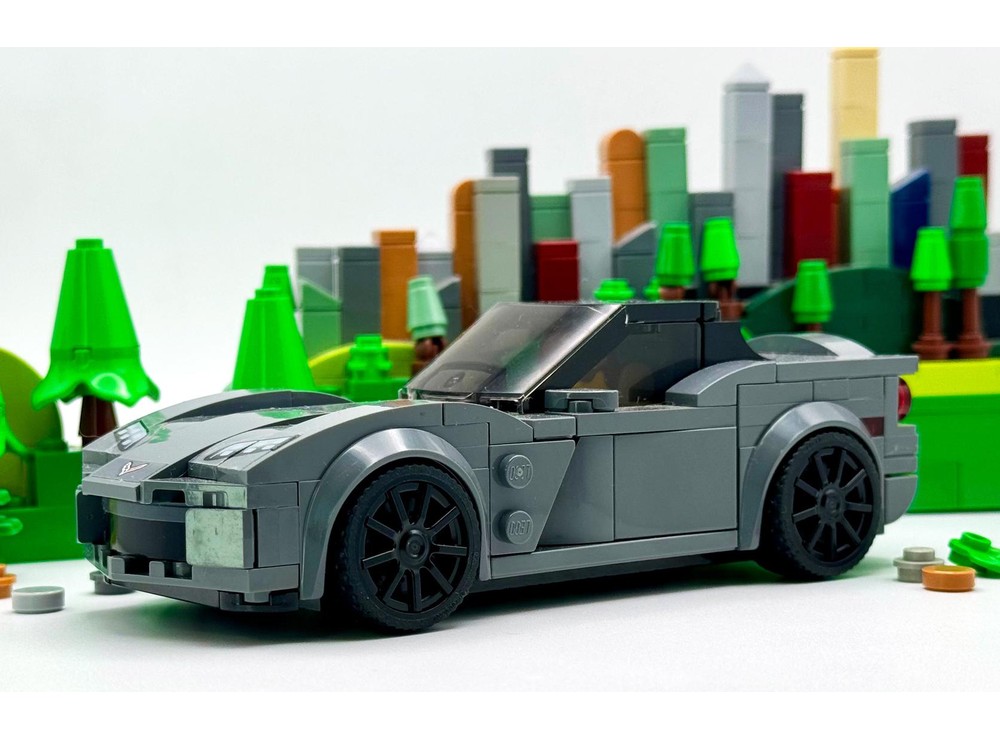 LEGO MOC Bowtie Corvette C6 by IBrickedItUp | Rebrickable - Build with LEGO