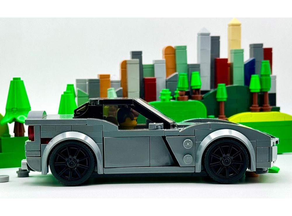 LEGO MOC Bowtie Corvette C6 by IBrickedItUp | Rebrickable - Build with LEGO