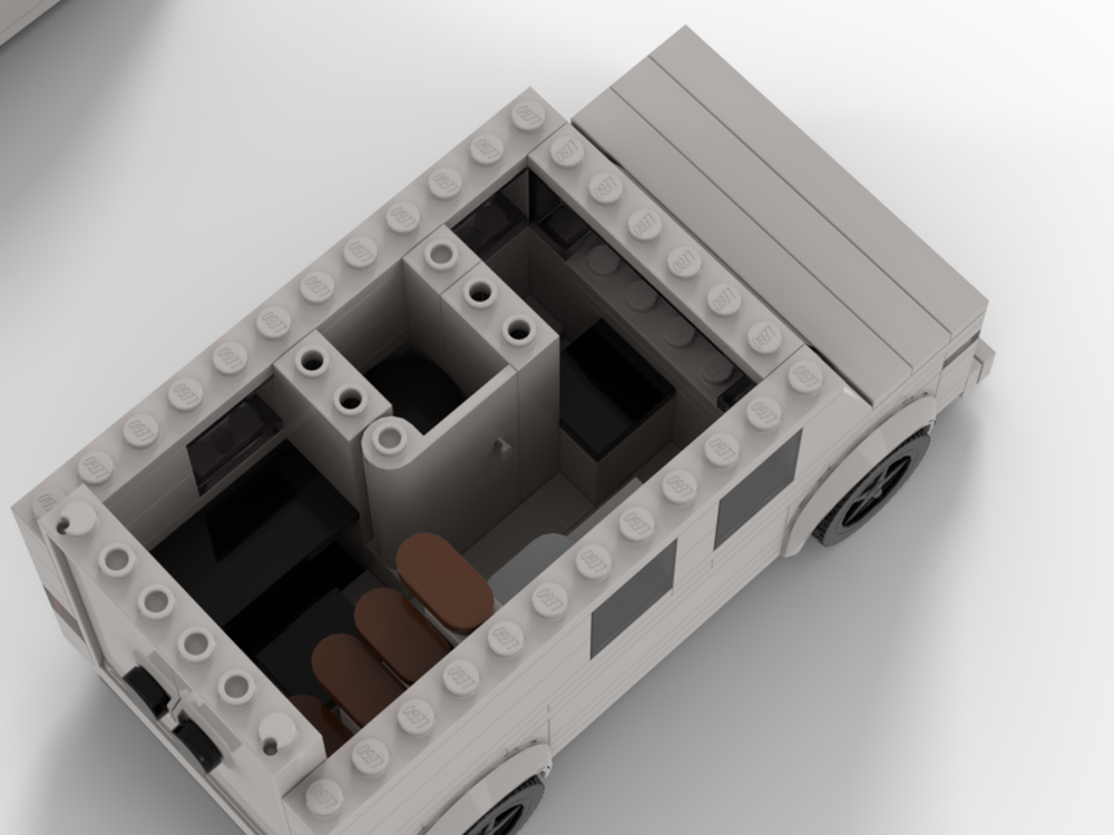 Lego Moc Camper Van All Amenities By Zuliozo Rebrickable Build