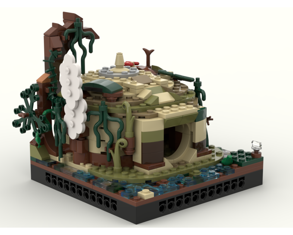 LEGO MOC Yoda’s Hut MOD by Falconeagle117 | Rebrickable - Build with LEGO