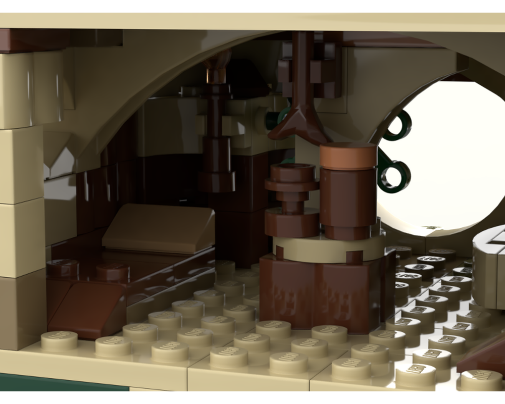 LEGO MOC Yoda’s Hut MOD by Falconeagle117 | Rebrickable - Build with LEGO