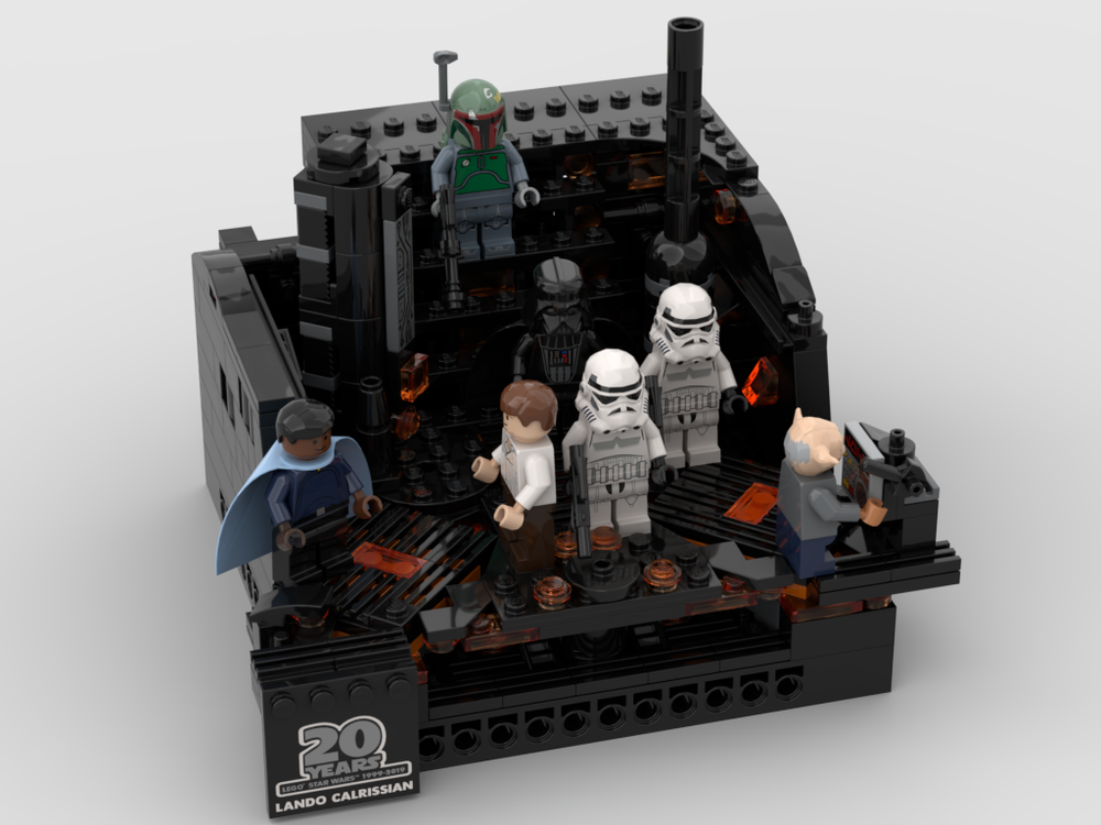 LEGO MOC Carbon Freezing Chamber MOD by Falconeagle117 | Rebrickable ...