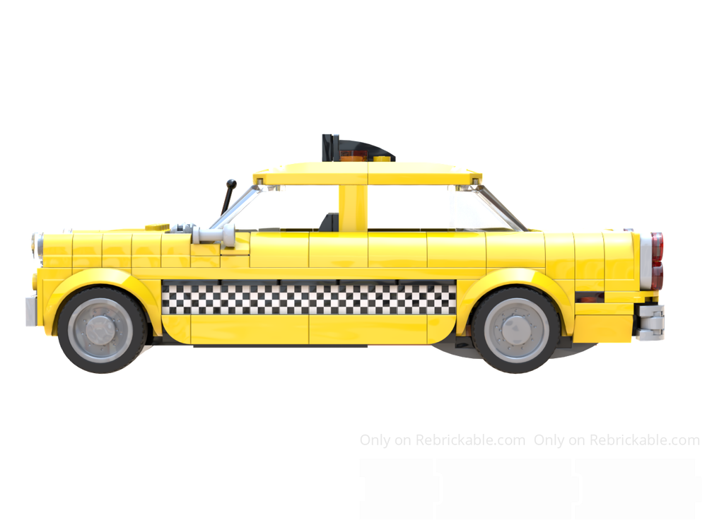 LEGO MOC Checker A11 Marathon Sedan by VoidSerpent | Rebrickable ...