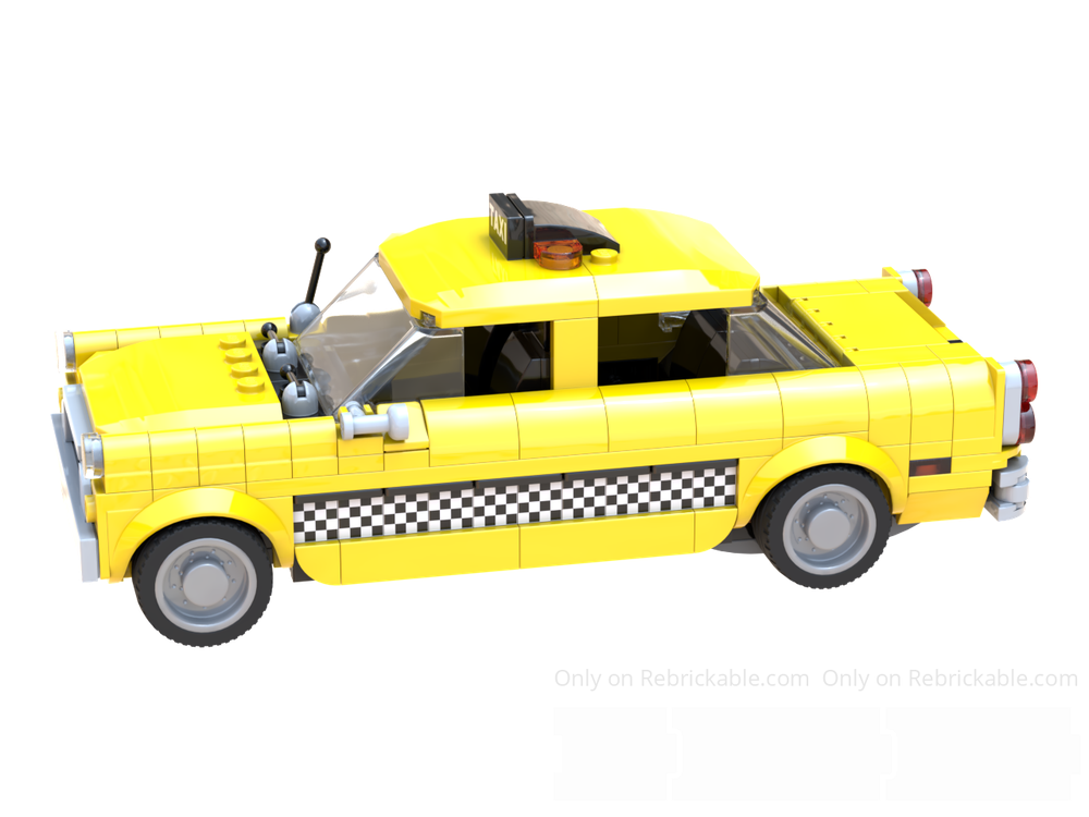 LEGO MOC Checker A11 Marathon Sedan by VoidSerpent | Rebrickable ...