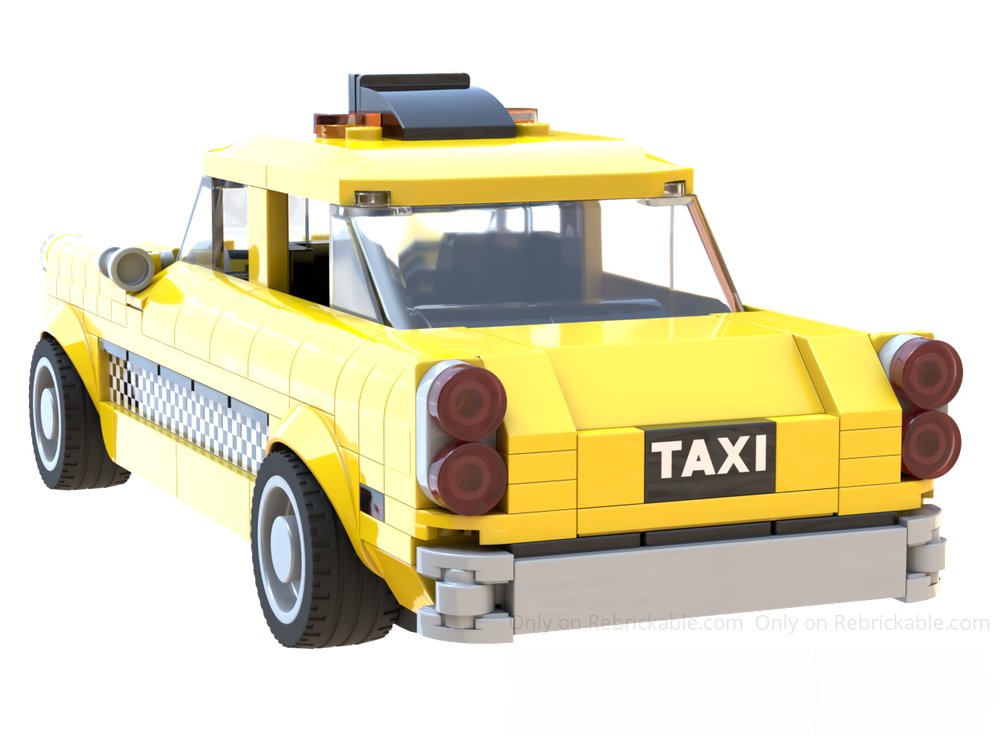 LEGO MOC Checker A11 Marathon Sedan by VoidSerpent | Rebrickable ...