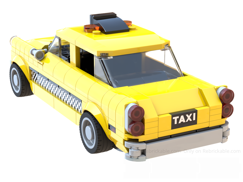 LEGO MOC Checker A11 Marathon Sedan by VoidSerpent | Rebrickable ...