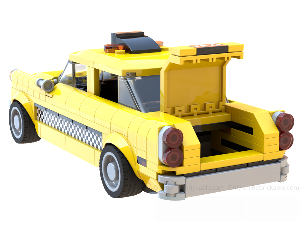 LEGO MOC Checker A11 Marathon Sedan by VoidSerpent | Rebrickable ...