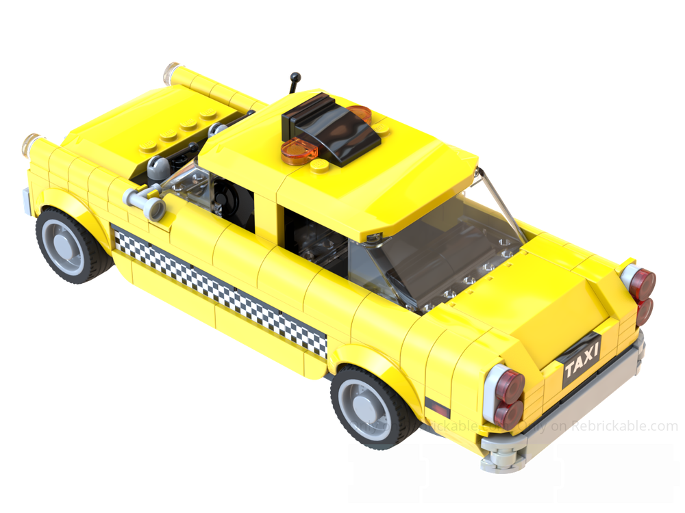 LEGO MOC Checker A11 Marathon Sedan by VoidSerpent | Rebrickable ...