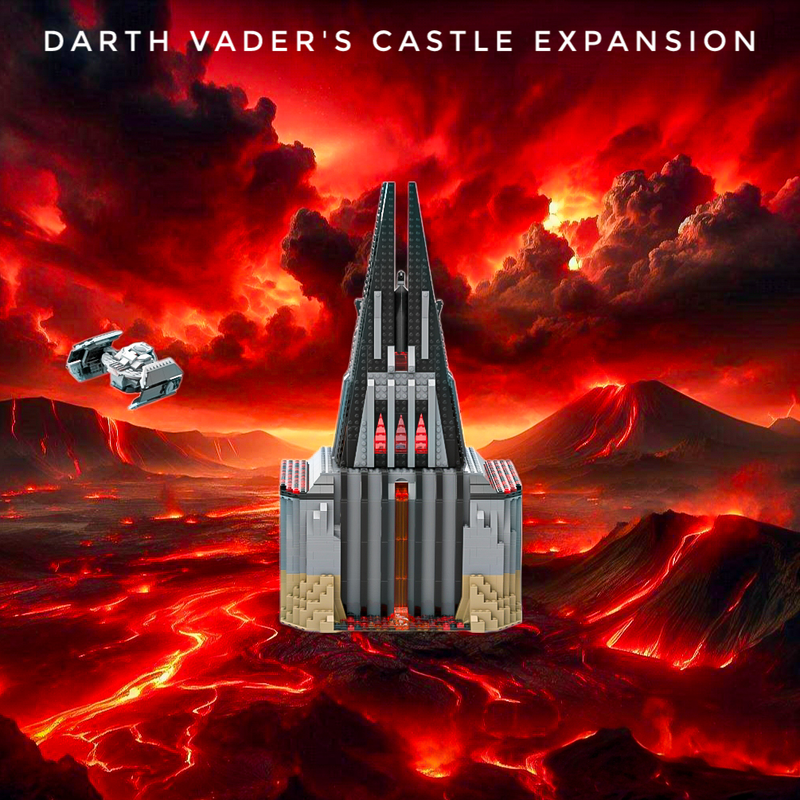 LEGO MOC Darth Vader's Castle Expansion by Darksidedaddyvader ...