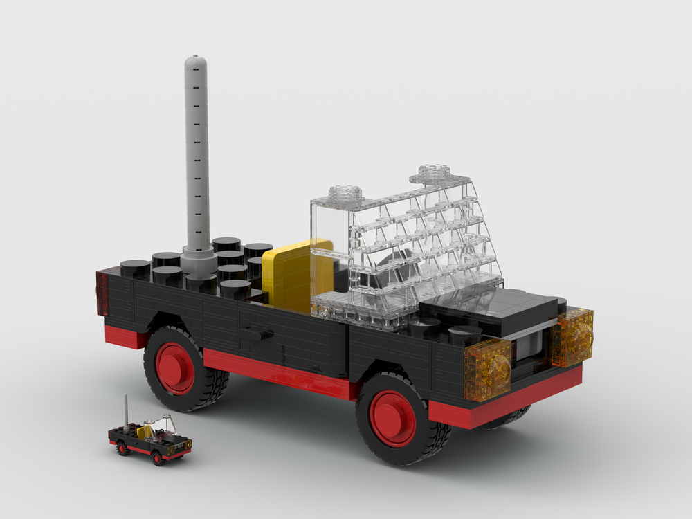 Lego Moc 6627 Up Scaled Convertible By Briquoleur Rebrickable Build