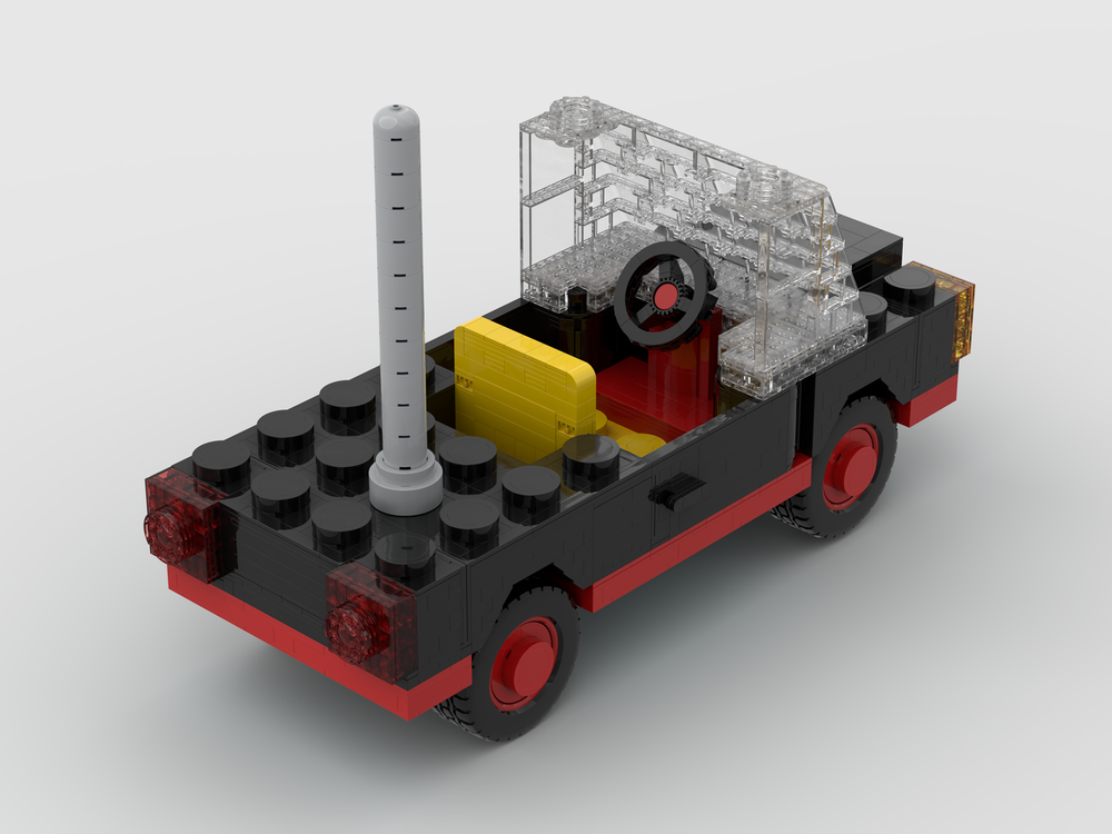 LEGO MOC 6627 Up-Scaled convertible by Briquoleur | Rebrickable - Build ...
