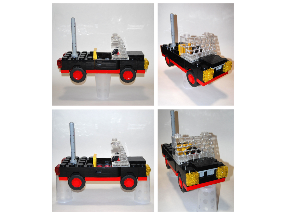Lego Moc 6627 Up Scaled Convertible By Briquoleur Rebrickable Build