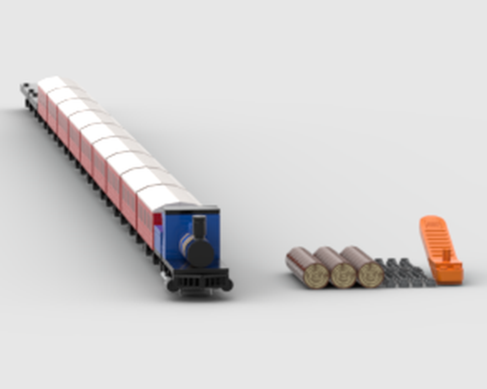 LEGO MOC Wallce and Gromit's The Wrong Trousers Model locomotive by ...