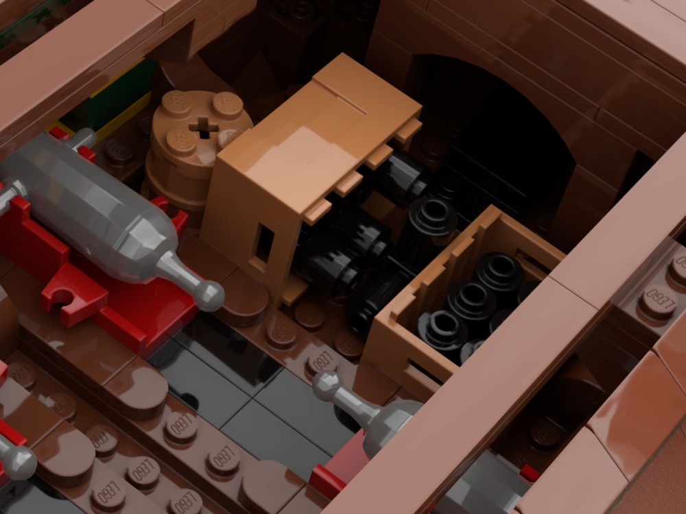 Lego Moc Kraken Attack By Mikeybrickalloti Rebrickable Build With