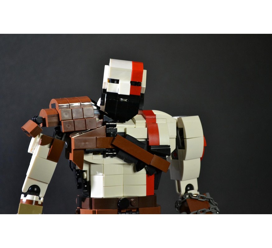 LEGO MOC Kratos - God of War 2018 by Blaze.Mocs | Rebrickable - Build ...