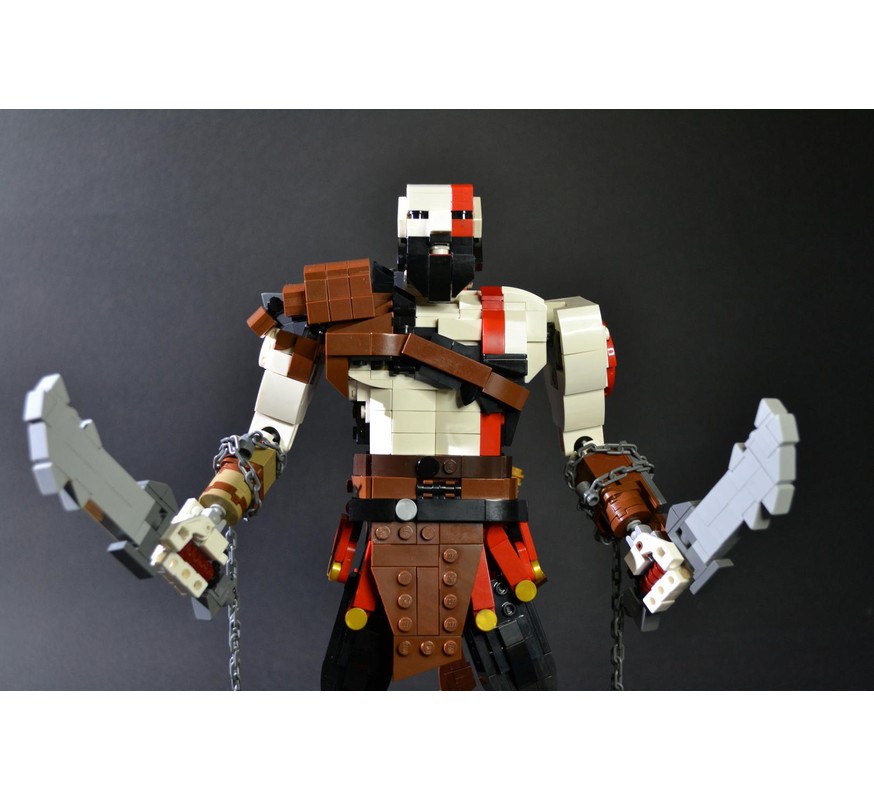 LEGO MOC Kratos - God of War 2018 by Blaze.Mocs | Rebrickable - Build ...