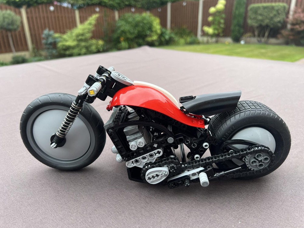 LEGO MOC Chopper by s90sml | Rebrickable - Build with LEGO