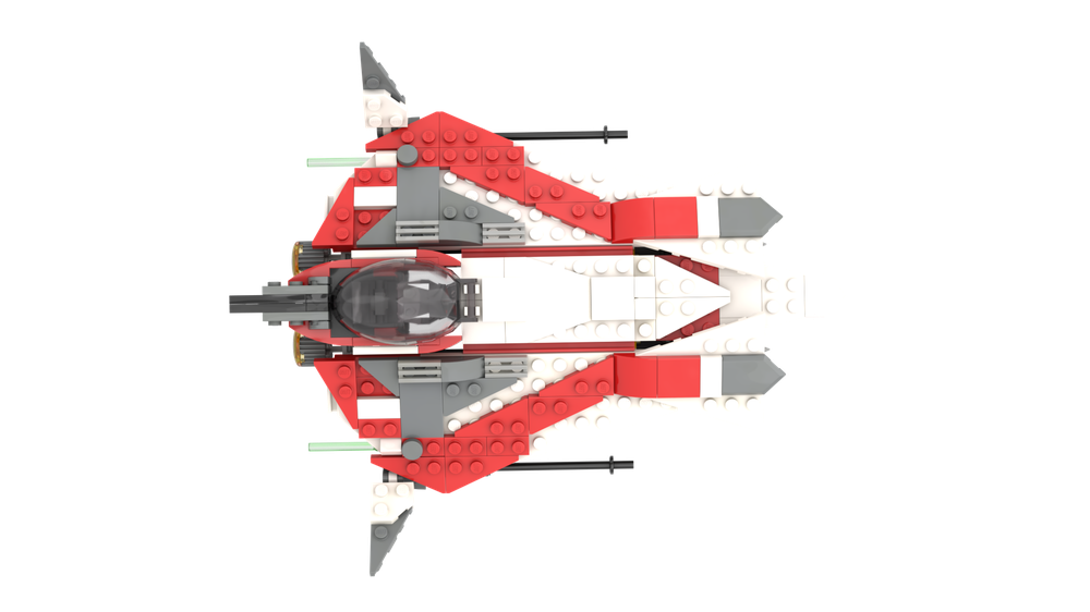 Lego Moc Jedi Bobs Red Angel 75388 Alternative By Zsoltom