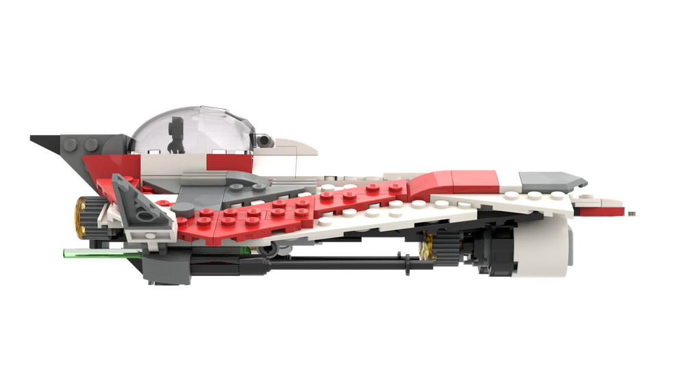 Lego Moc Jedi Bobs Red Angel 75388 Alternative By Zsoltom
