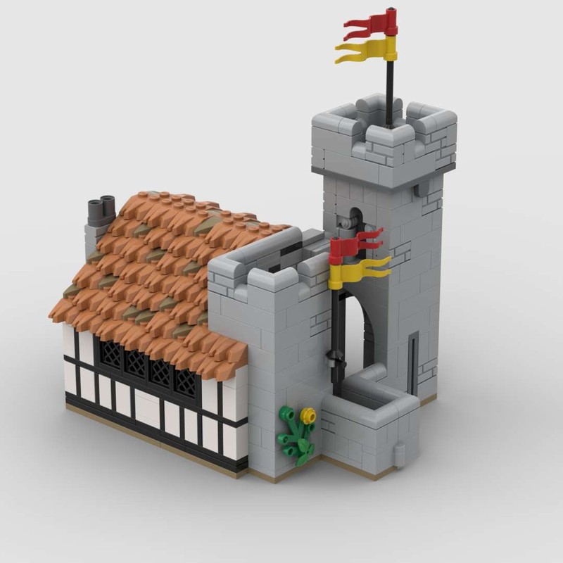 LEGO MOC MEDIEVAL INN by SONNIK | Rebrickable - Build with LEGO