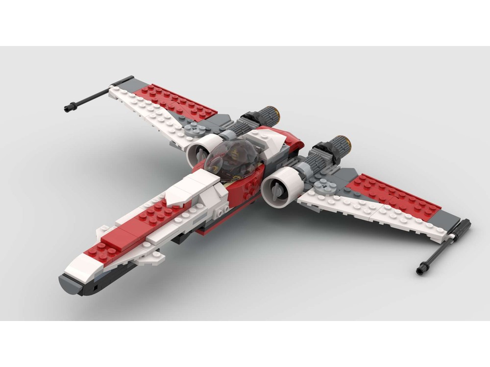 LEGO MOC Clone Z-95 Headhunter Starfighter - Alternate Build of 75388 ...